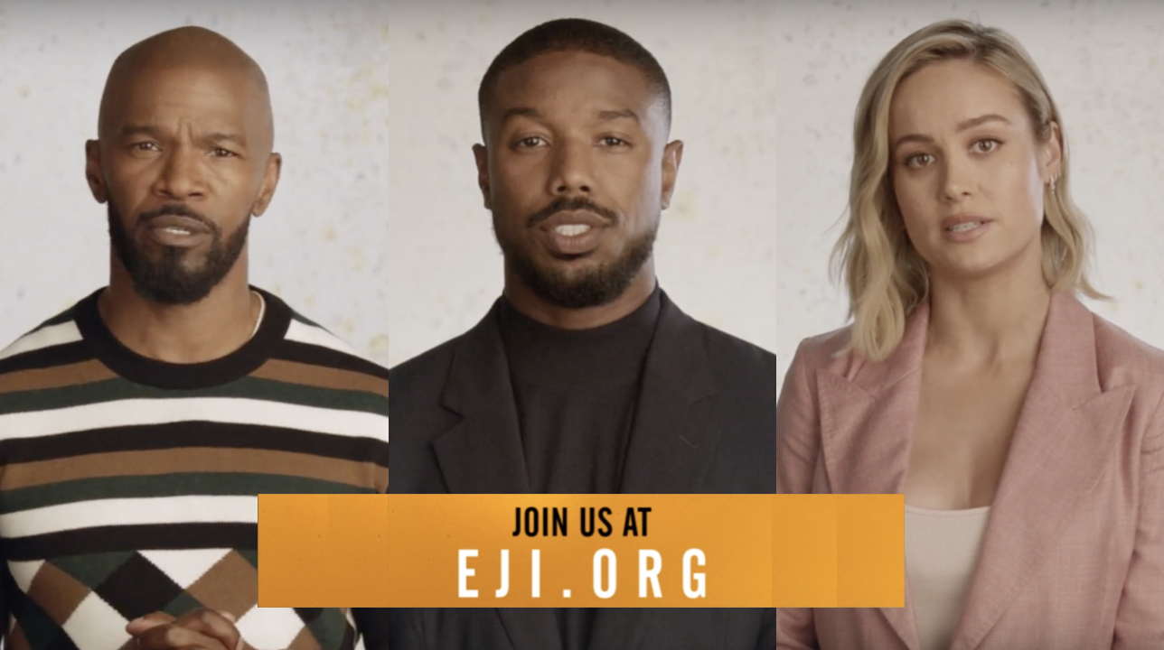 Cast of Just Mercy Supports the Work of EJI