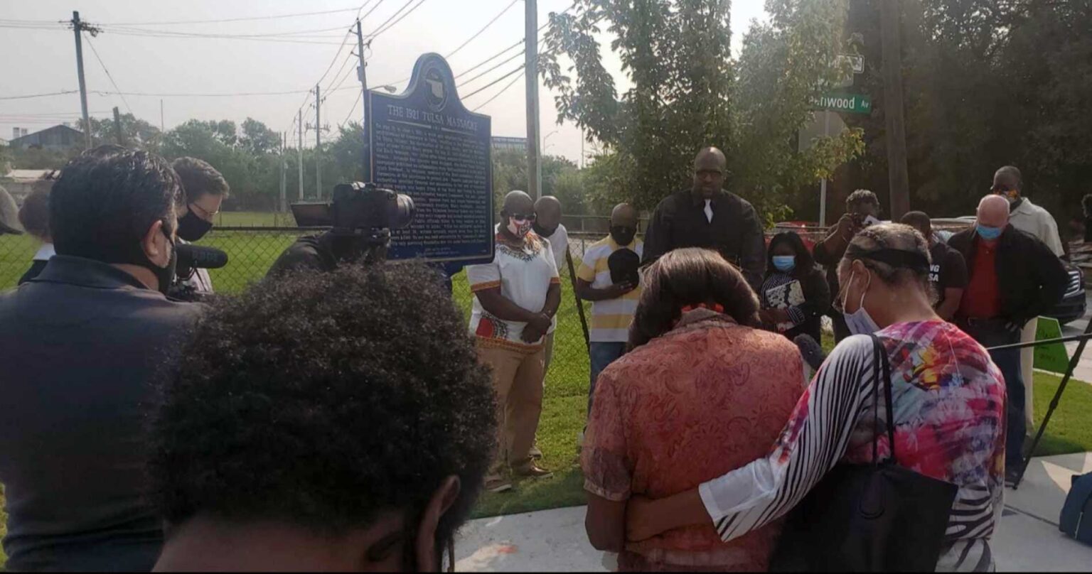 Tulsa Installs Marker Commemorating 1921 Racial Terror Massacre